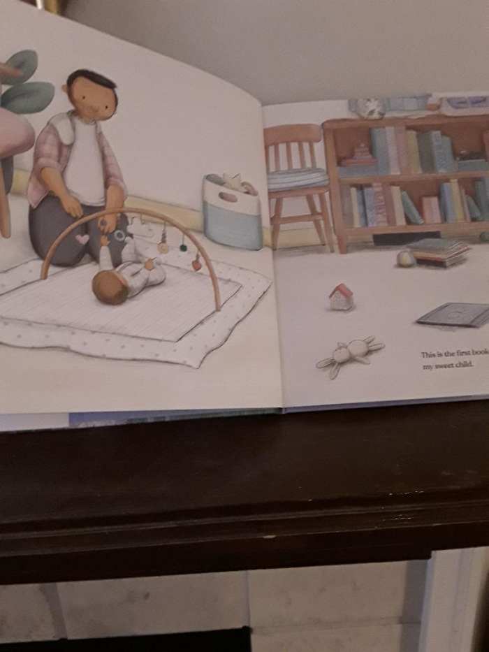 Story Time With New Baby Bonds Dad and Baby in Charming Picture Book ...