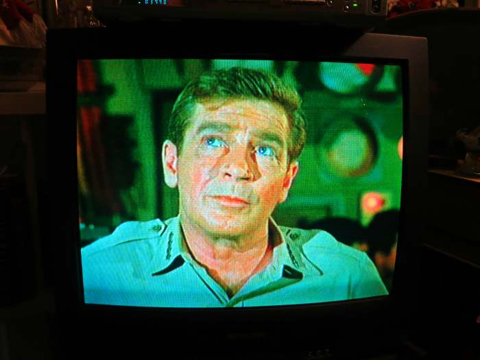 Sharp Color Television Model 27N-S100, Manufactured February 2000 ...