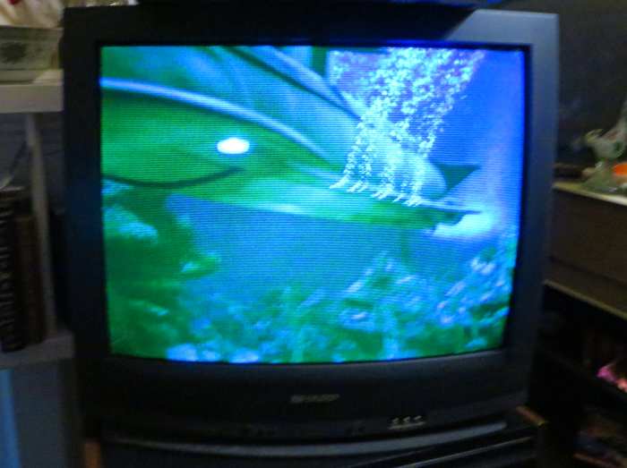 Sharp Color Television Model 27N-S100, Manufactured February 2000 ...