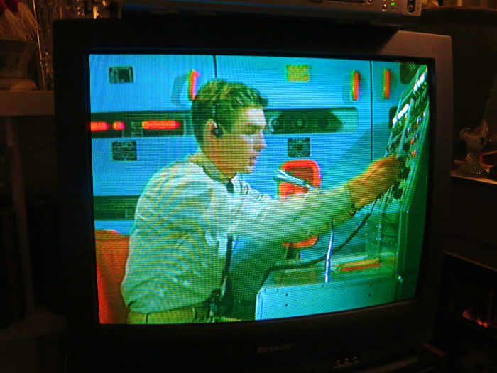 Sharp Color Television Model 27N-S100, Manufactured February 2000 ...