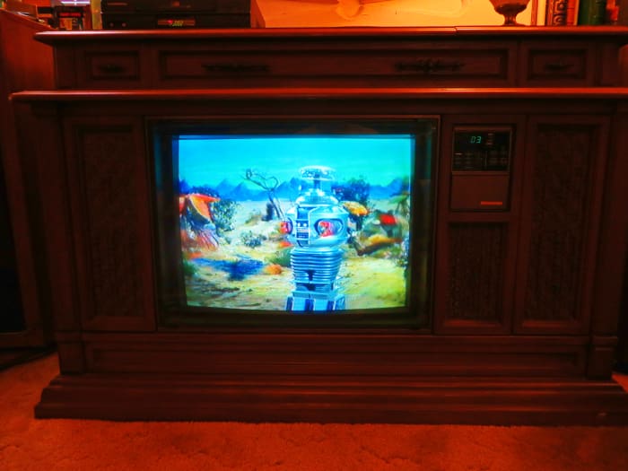 1985 Curtis Mathes Five in One Television Console Model K2675RK, Curtis Mathes Chassis Number ...