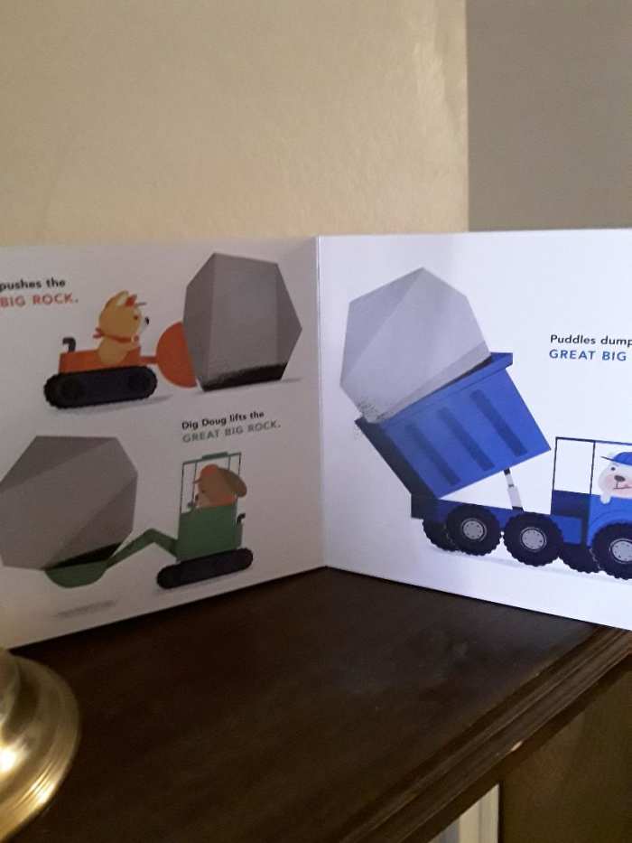Truck Adventures and a Special Digging Project in Four Board Books for ...