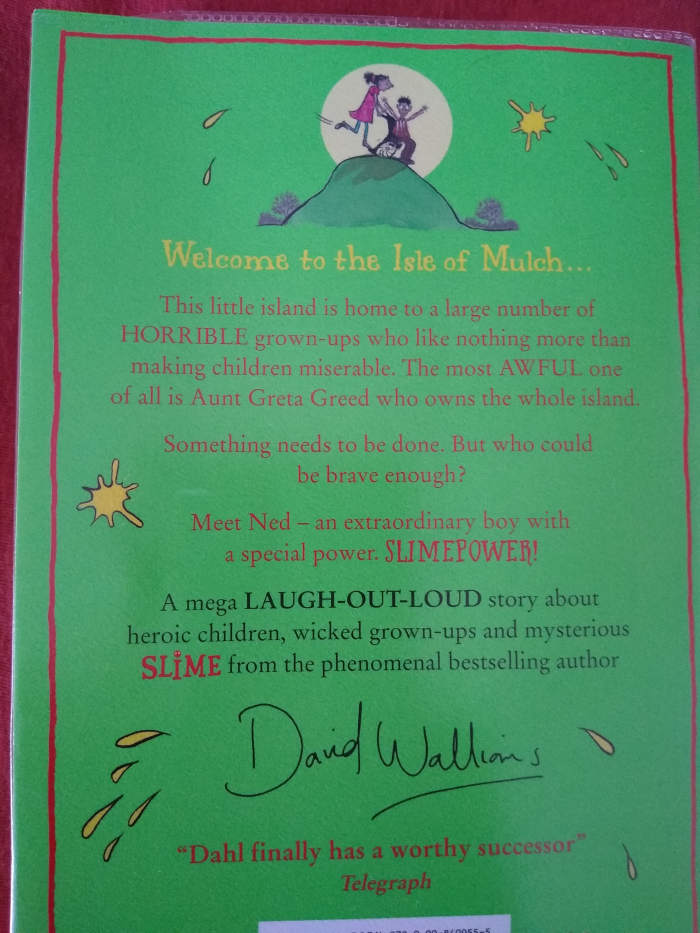 Book Review of 'Slime' by David Walliams - HubPages
