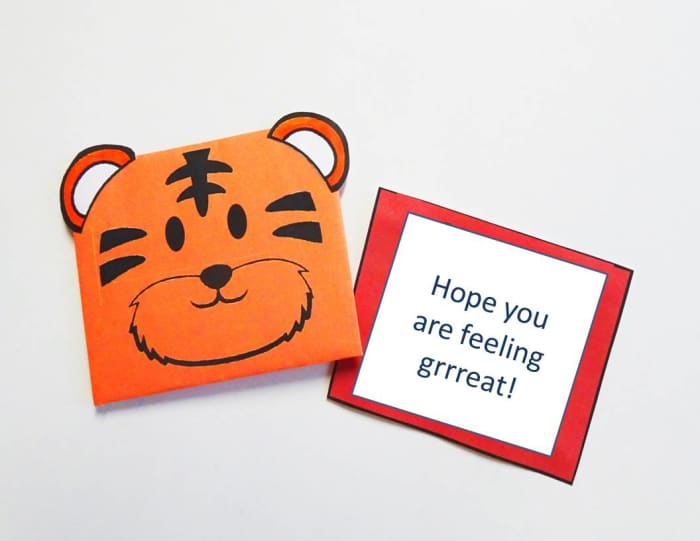 11 Easy Tiger Crafts With Printable Templates - HubPages