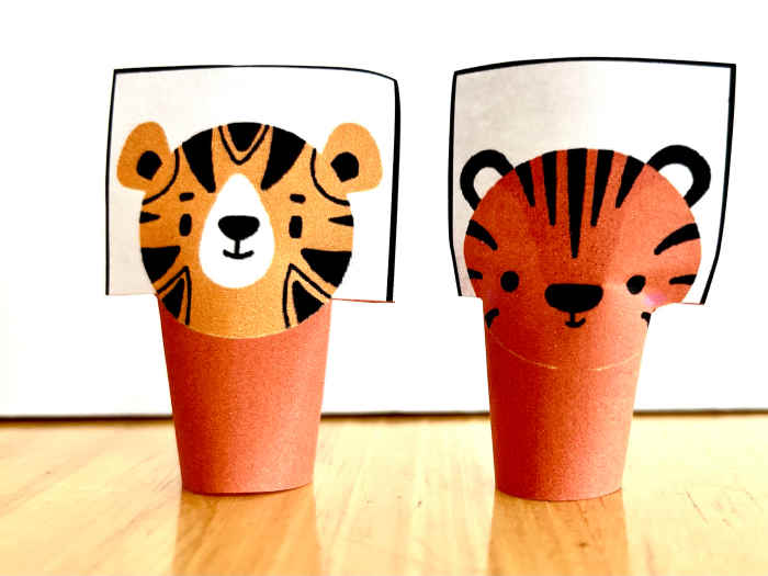 11 Easy Tiger Crafts With Printable Templates - HubPages