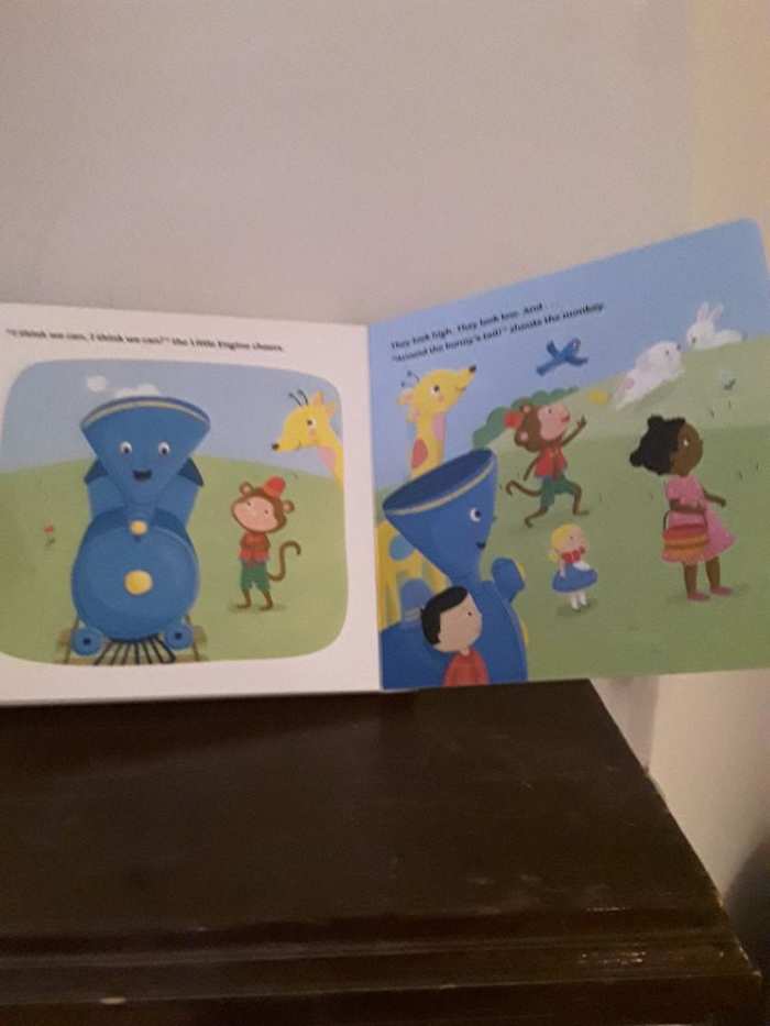 Easter Egg Hunt With Favorite Iconic Character Little Blue Engine in ...