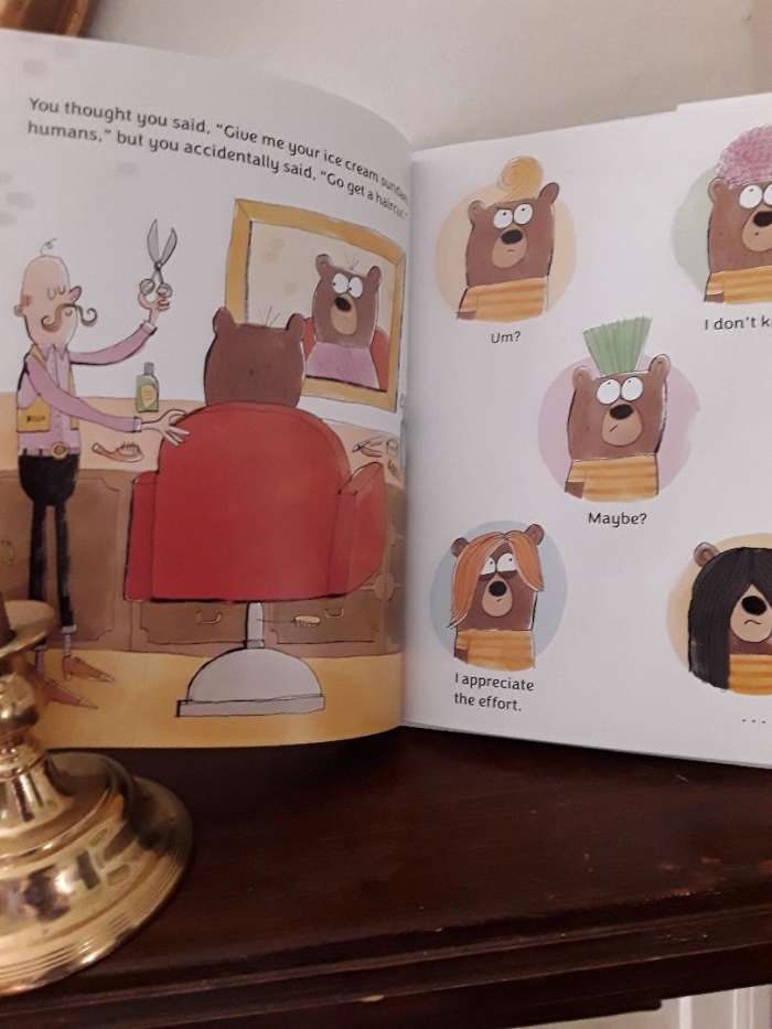 Reasons to Talk Like a Bear in Hilarious Picture Book and Story With ...