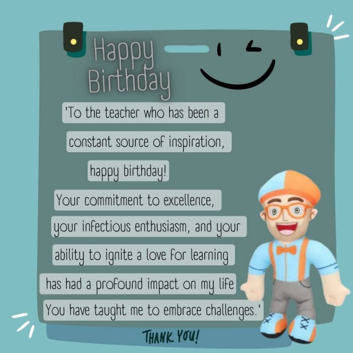 50 Beautiful Happy Birthday Teacher Wishes, Messages and Quotes - HubPages