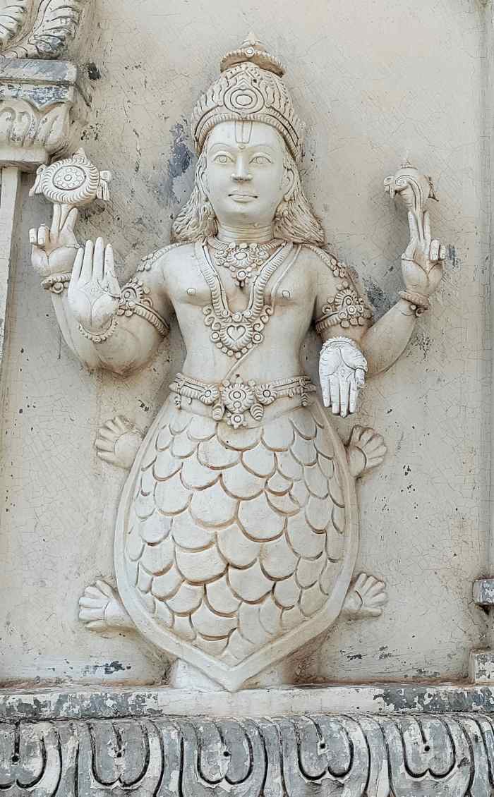 "Kurma" or the Turtle : The second Avatar of Lord Vishnu in temple ...