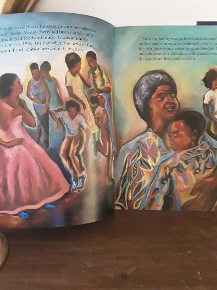 Juneteenth Story in Beautifully Illustrated Picture Book and Story for ...