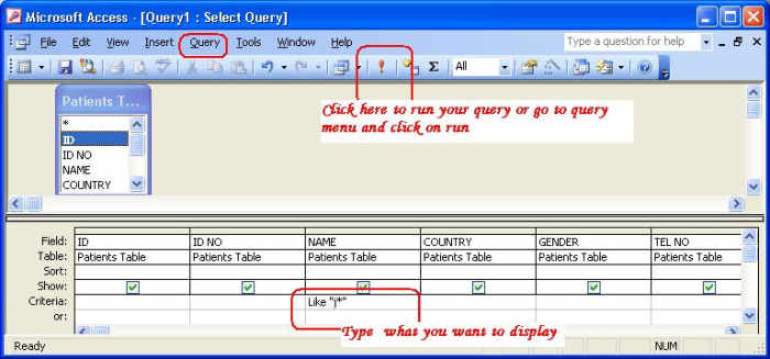 How to Create Queries Using Microsoft Access 2003 - HubPages
