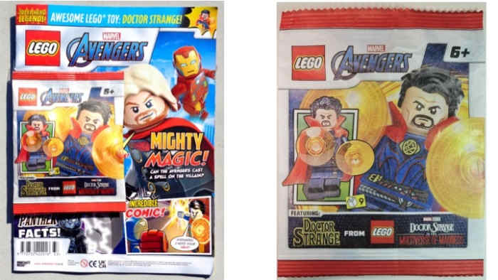 LEGO Marvel Super Heroes Doctor Strange Minifigure 242317 Review - HubPages