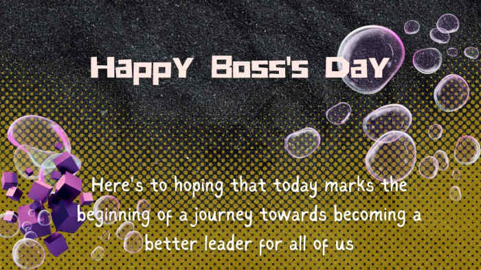 Best Happy Boss Day Message, Even If You Dislike Your Boss - HubPages