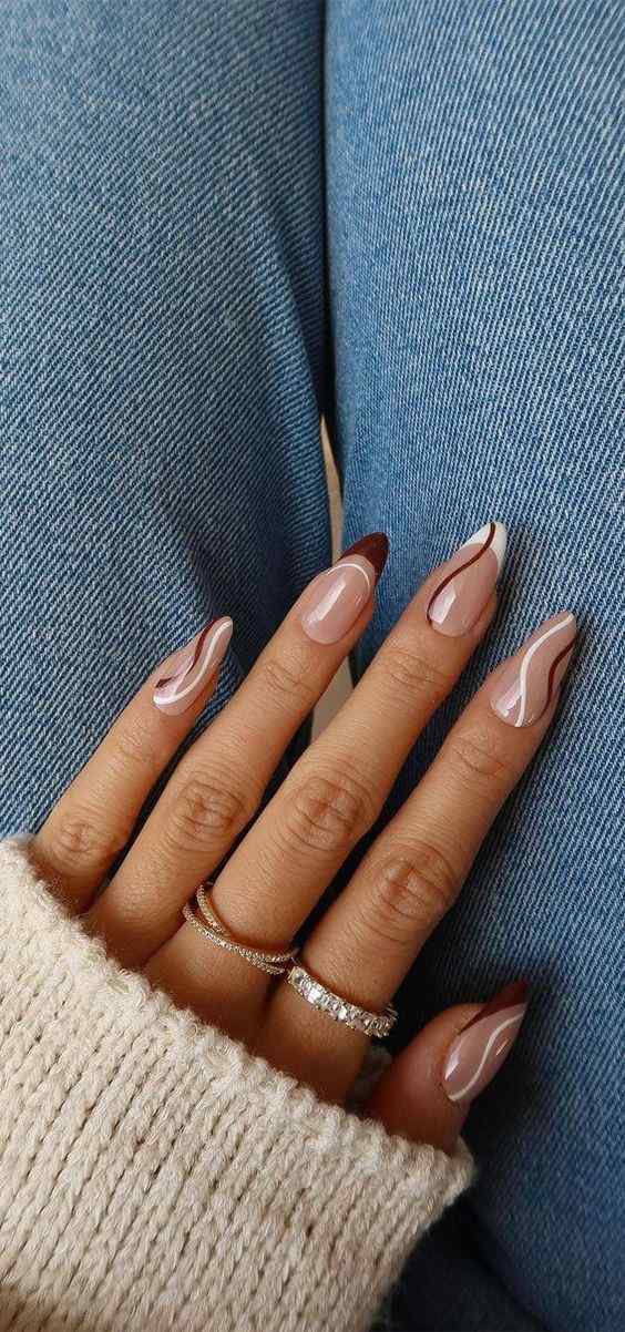 24+ Fall Nail Art Ideas and Smokin' Autumn Colors 2024 - HubPages