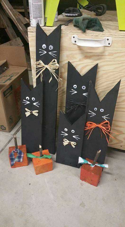 50+ Great Ideas for DIY Halloween Wood Crafts - HubPages