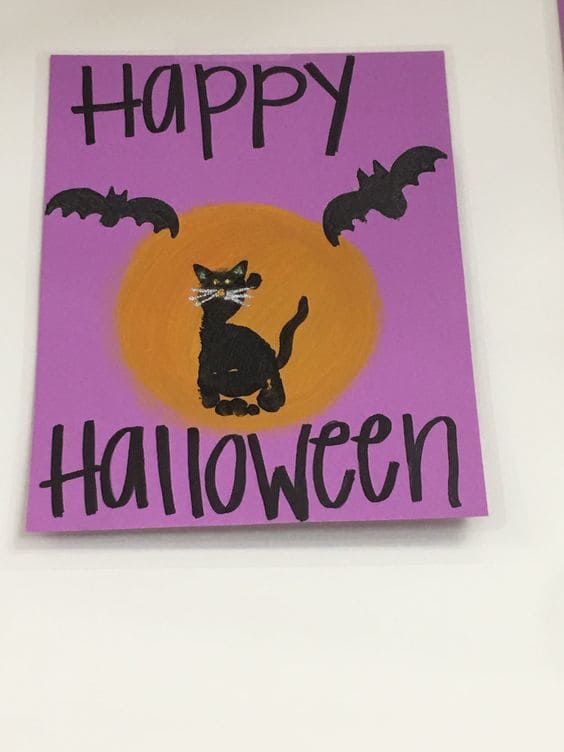 30+ Easy DIY Halloween Handprint and Footprint Crafts - HubPages