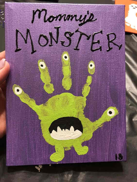 30+ Easy DIY Halloween Handprint and Footprint Crafts - HubPages