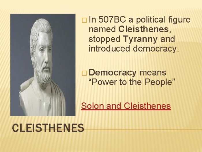 The Father of Democracy: The Ancient Greek, Cleisthenes - HubPages