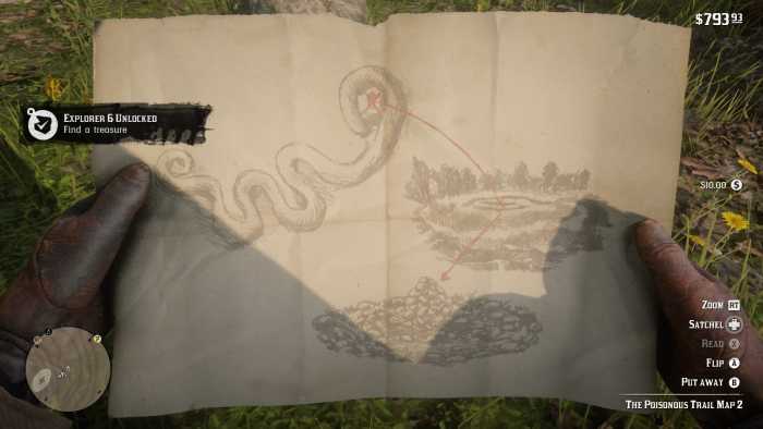 Red Dead Redemption 2 - Poisonous Trail Treasure Map - HubPages