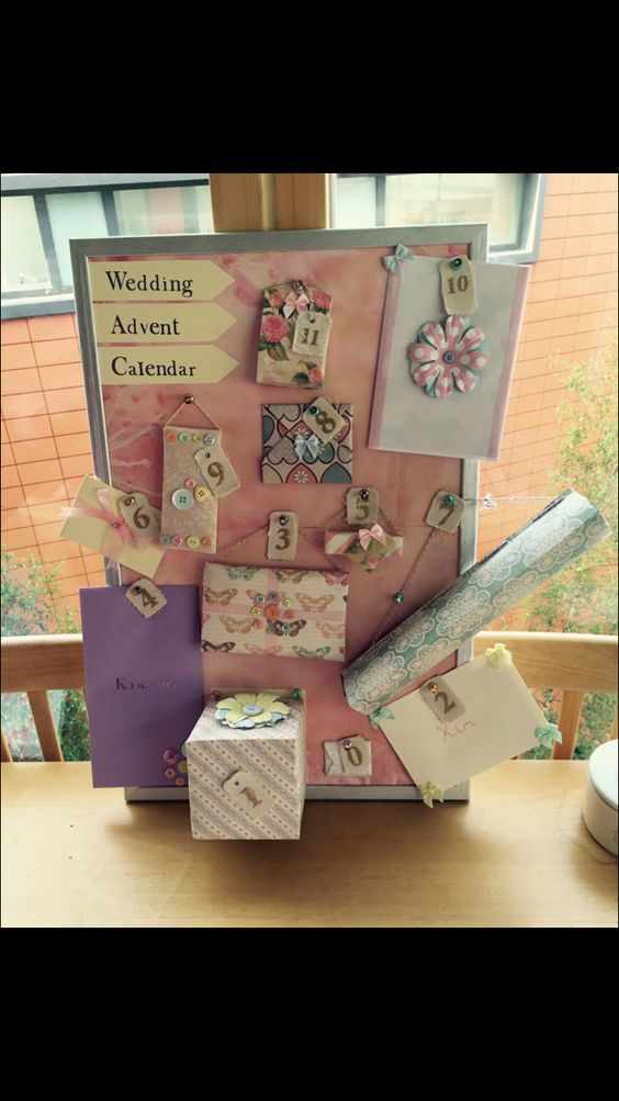 35+ DIY Wedding Advent Calendar Gifts for Counting Down to I Do - HubPages