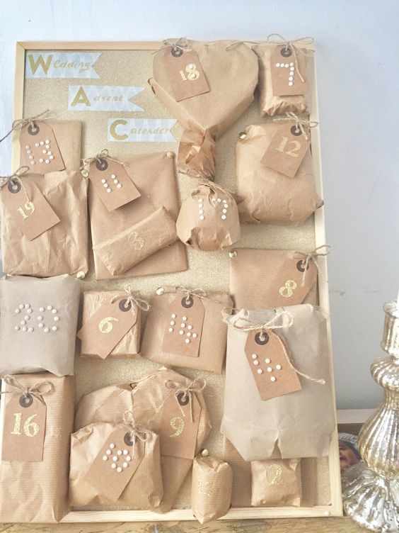 35+ DIY Wedding Advent Calendar Gifts for Counting Down to I Do - HubPages