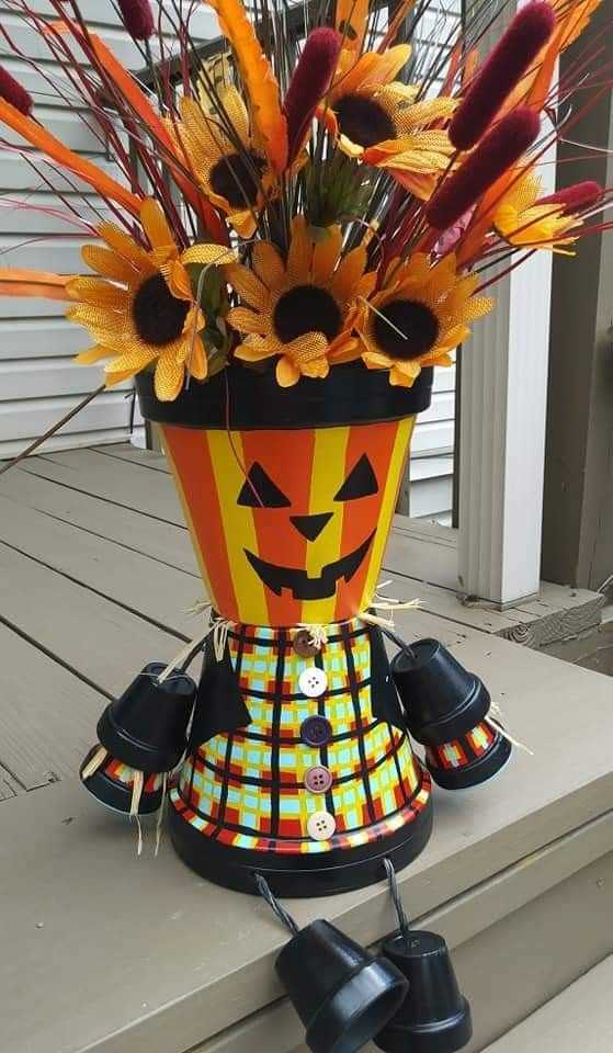 50+ Amazing DIY Fall Decor Ideas With Clay Pots - HubPages