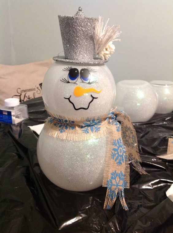 70+ Adorable DIY Fishbowl Snowman Ideas - HubPages