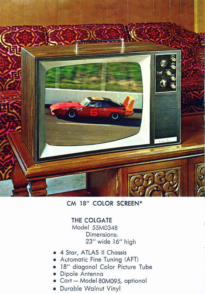 Curtis Mathes Line of Production for 1971, Color Televisions, the ...