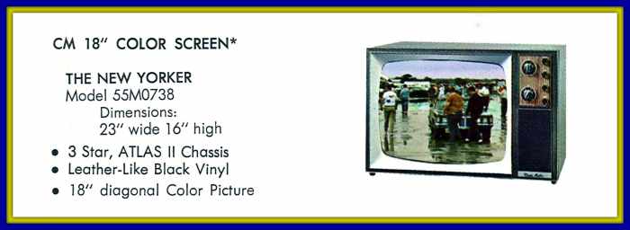 Curtis Mathes Line of Production for 1971, Color Televisions, the ...