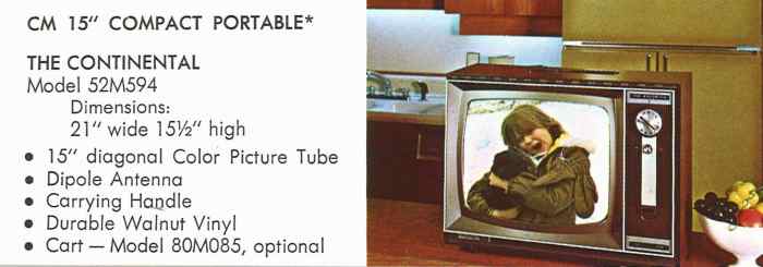 Curtis Mathes Line of Production for 1971, Color Televisions, the ...