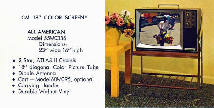 Curtis Mathes Line of Production for 1971, Color Televisions, the ...