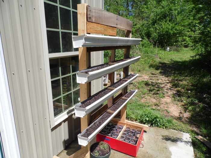 Building a Gutter Garden - Dengarden