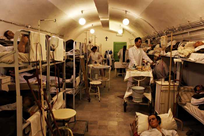 History Under Budapest: Hospital in the Rock Nuclear Bunker Museum ...
