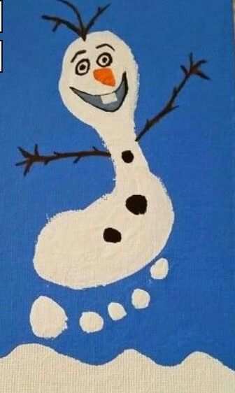 50+ DIY Christmas Footprint Crafts for Kids That are Too Stinkin Cute ...