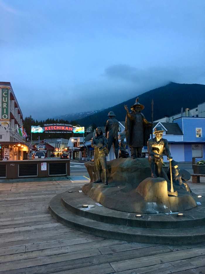 VIsiting Downtown Ketchikan, Alaska: The Rock — Conspicuous Public Art ...