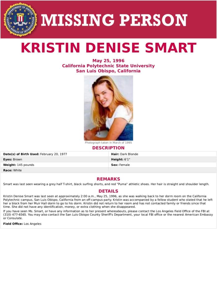 Paul Flores Conviction and the 1996 Disappearance of Kristin Smart ...