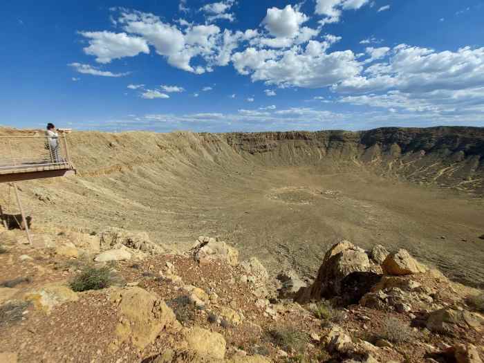 Meteor Crater in Northern Arizona: Outer Space Phenomena, NASA, and ...