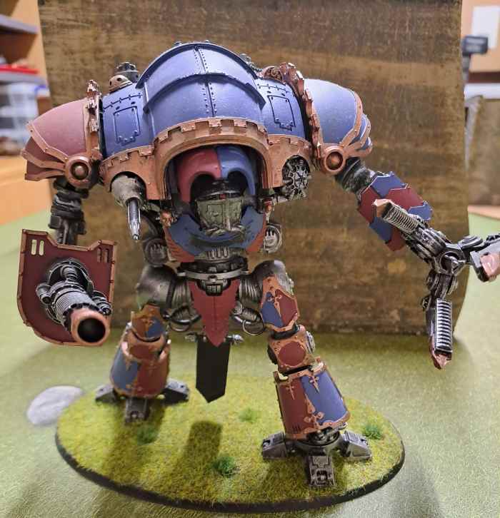 Warhammer 40k Imperial Questoris Knight Magaera 9th Edition - HubPages