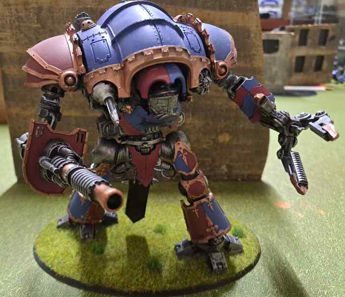 Warhammer 40k Imperial Questoris Knight Magaera 9th Edition - HubPages