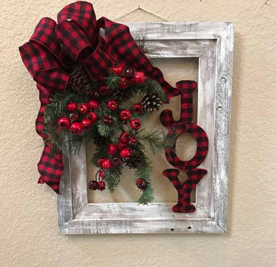 75+ Best DIY Christmas Frame Wreath Ideas in 2023 - HubPages