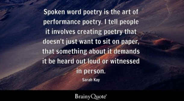 Spoken Word Poetry - HubPages