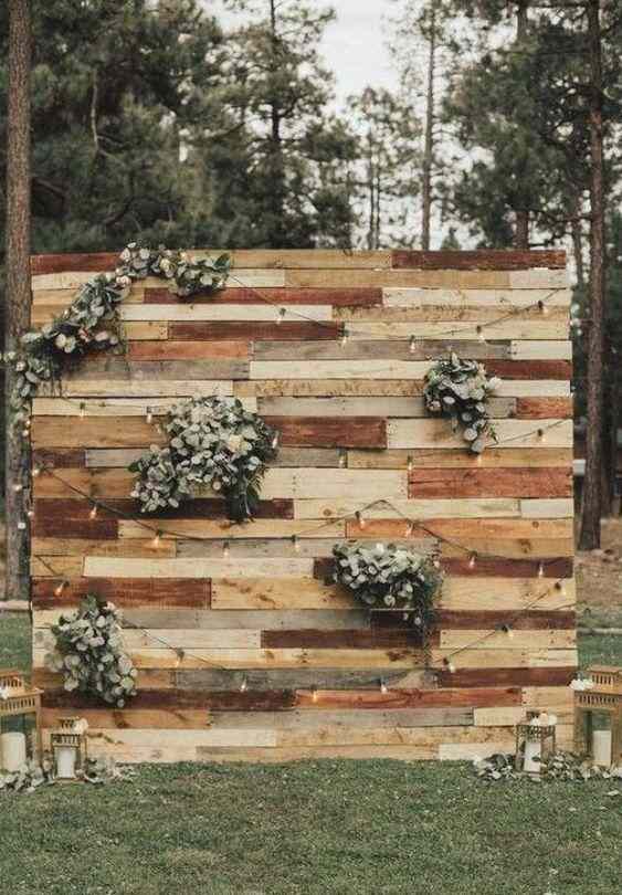 35+ Awesome DIY Pallet Background Ideas for Baby Showers and More ...
