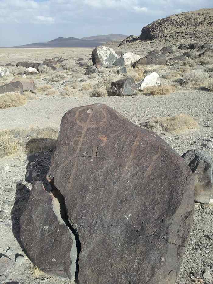 Lake Lahontan, Sand Mountain and Grimes Point Archaeology Site in ...