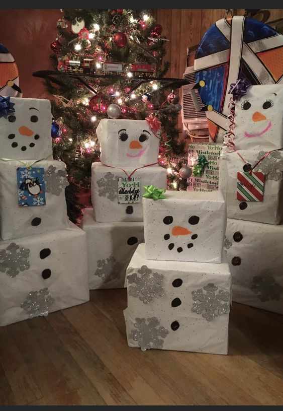 50+ Adorable DIY Snowman Gift Tower Ideas - HubPages
