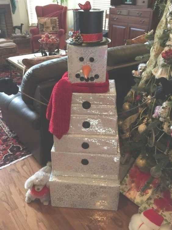50+ Adorable DIY Snowman Gift Tower Ideas - HubPages