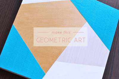 46 Geometric Arts and Crafts Ideas - HubPages