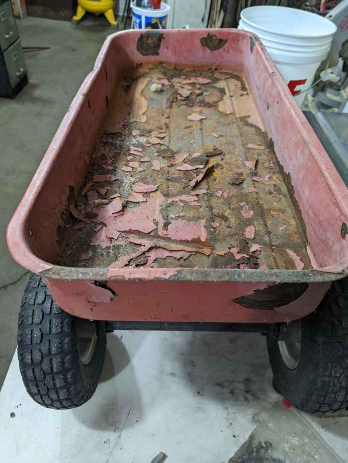 Little Red Wagon - Repainting with a Little Red and Black Paint - HubPages