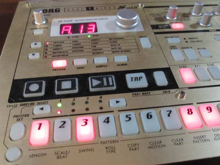 Korg Electribes Specifications for the ER-1, EA-1, EM-1, EMX, ES-1, ESX ...