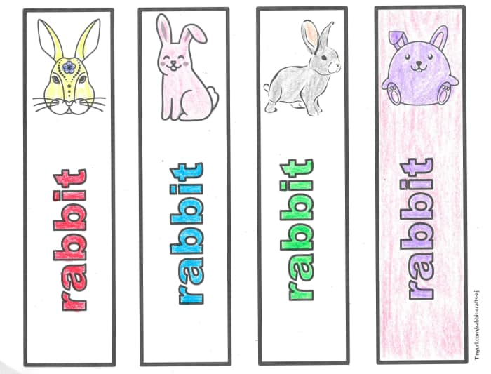 17 Easy Rabbit Crafts With Printable Templates - HubPages