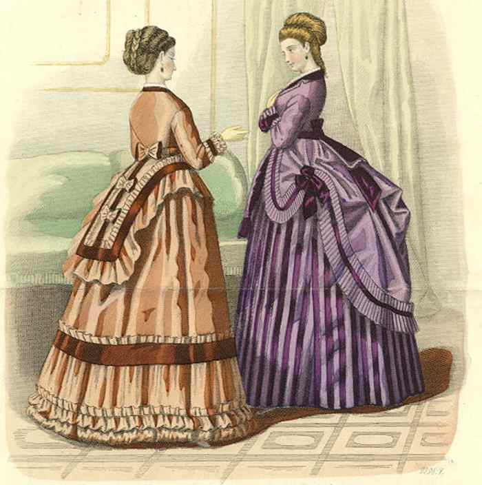 The Bustle Era: Women's Fashions of the 1870s and 1880s - HubPages